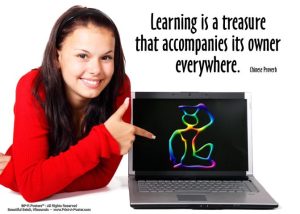 Learning is a treasure… – Print-A-Poster – Hundreds of Free Printable ...