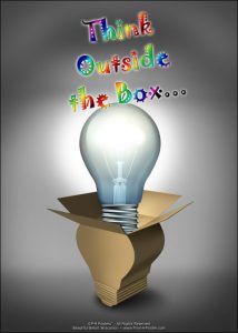 Think Outside the box… – Print-A-Poster – Hundreds of Free Printable ...