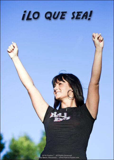 ¡Lo que sea! – Print-A-Poster – Hundreds of Free Printable Mini-Posters